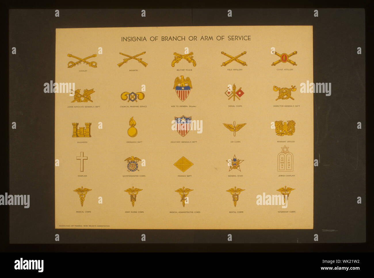 Branch insignia hi-res stock photography and images - Alamy