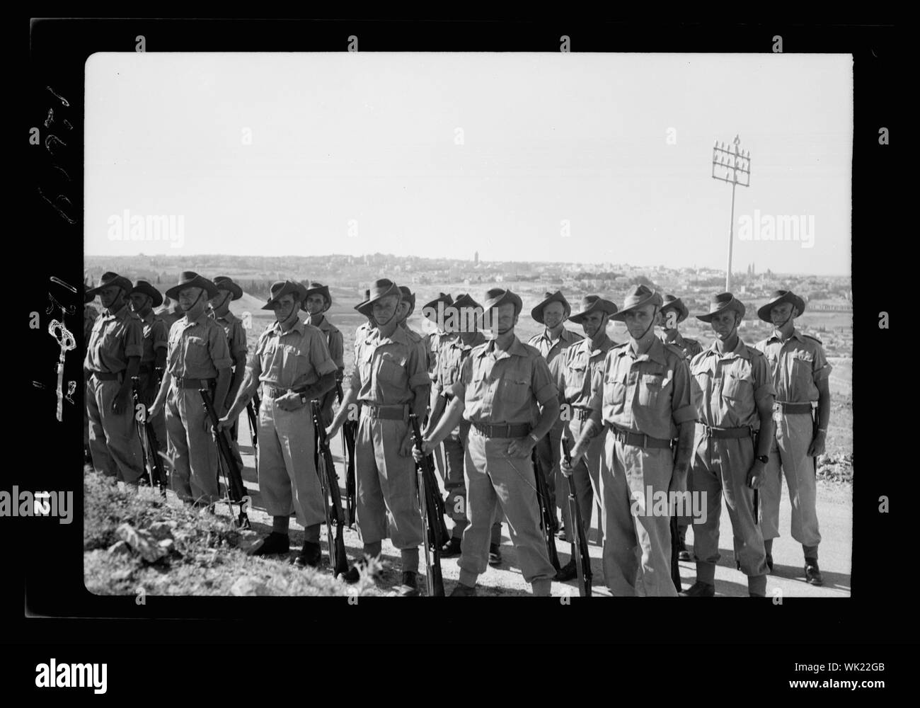 Inspection of Australian Guard of Honour at Government House by the ...