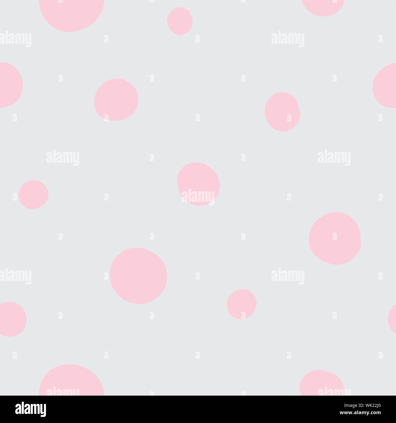 Bright seamless dot pattern template for children kids Stock Vector ...