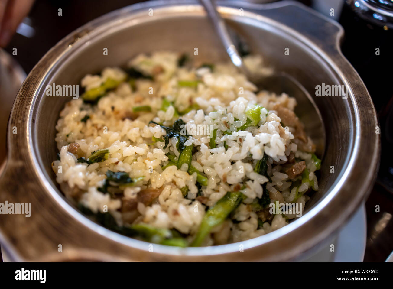 chinese steamed rice with pork and vegetable, Taipei, Taiwan Stock ...