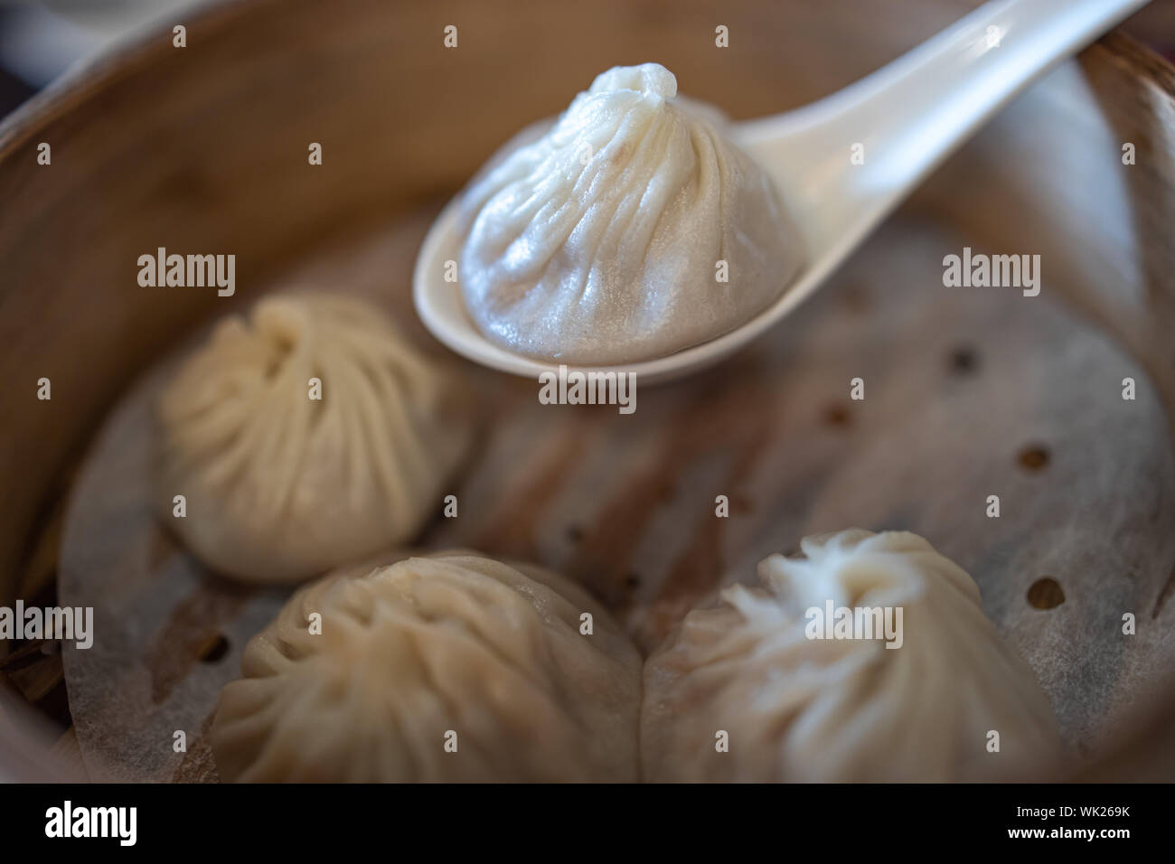 Famous chinese dim sum Xiaolongbao, Taipei, Taiwan Stock Photo - Alamy