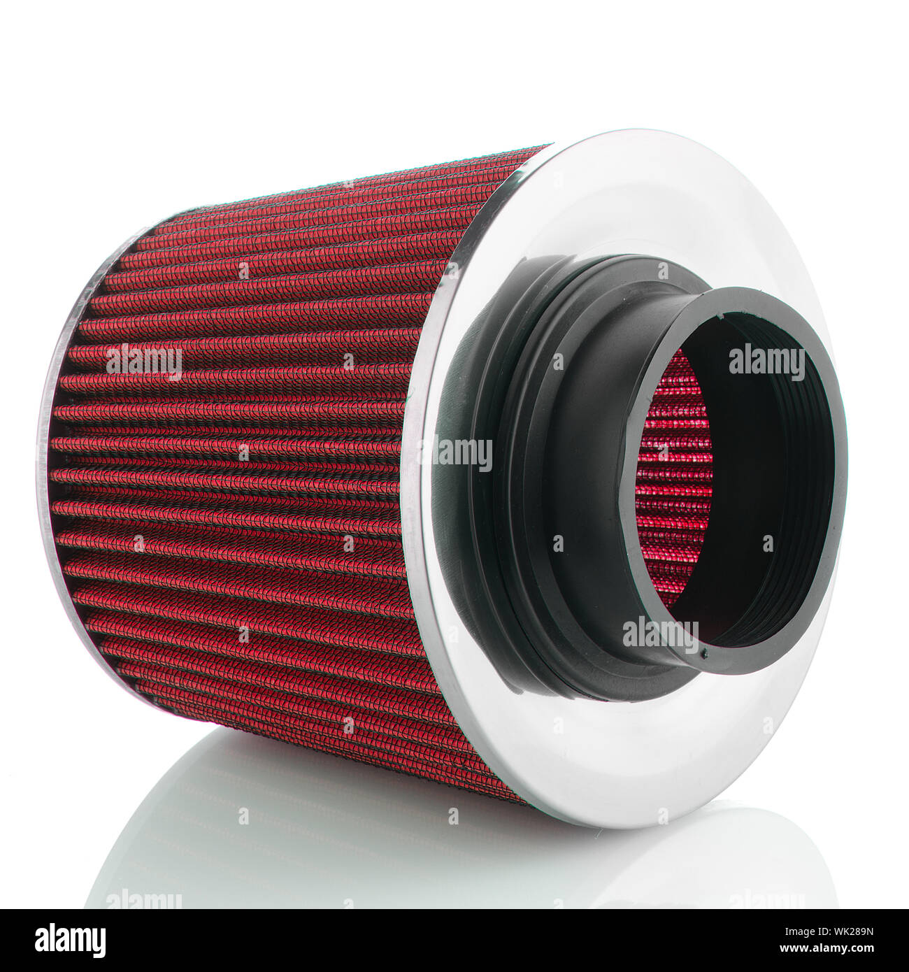 Air cone filter on white background. Vehicle Modification Accessories ...