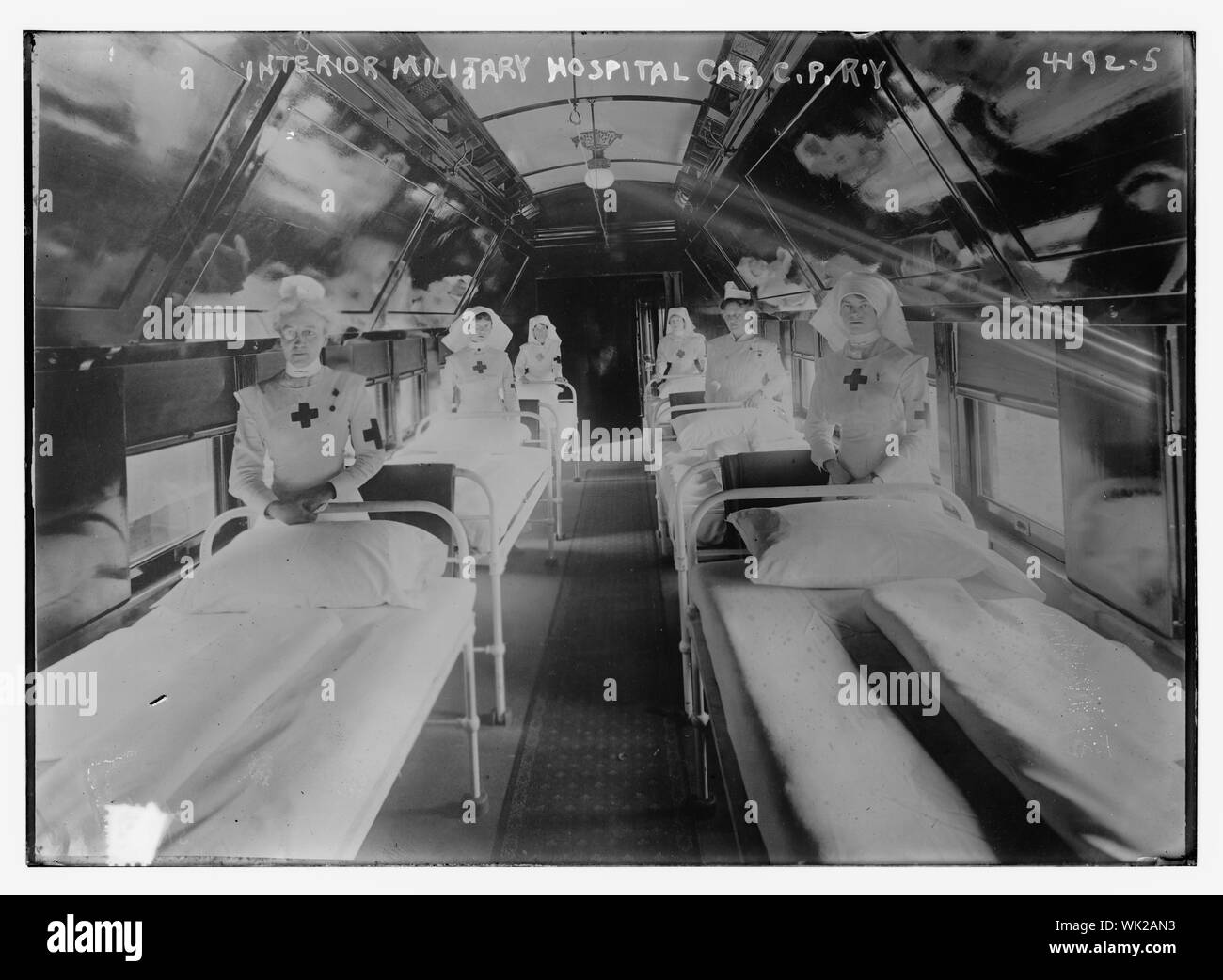 Interior military hospital car hi-res stock photography and images - Alamy