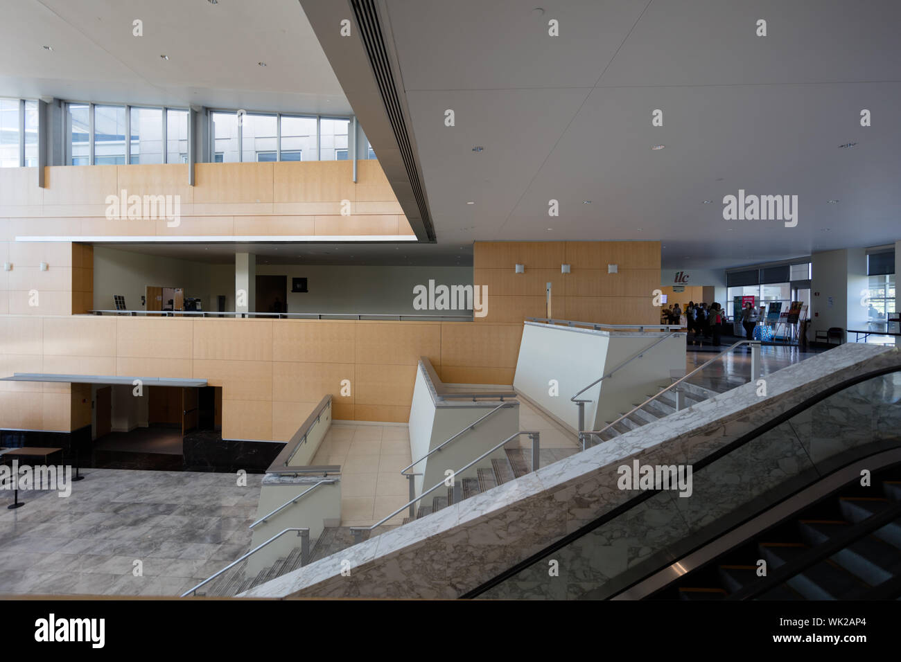 Interior. New Carrollton Federal Office Building, New Carrollton ...