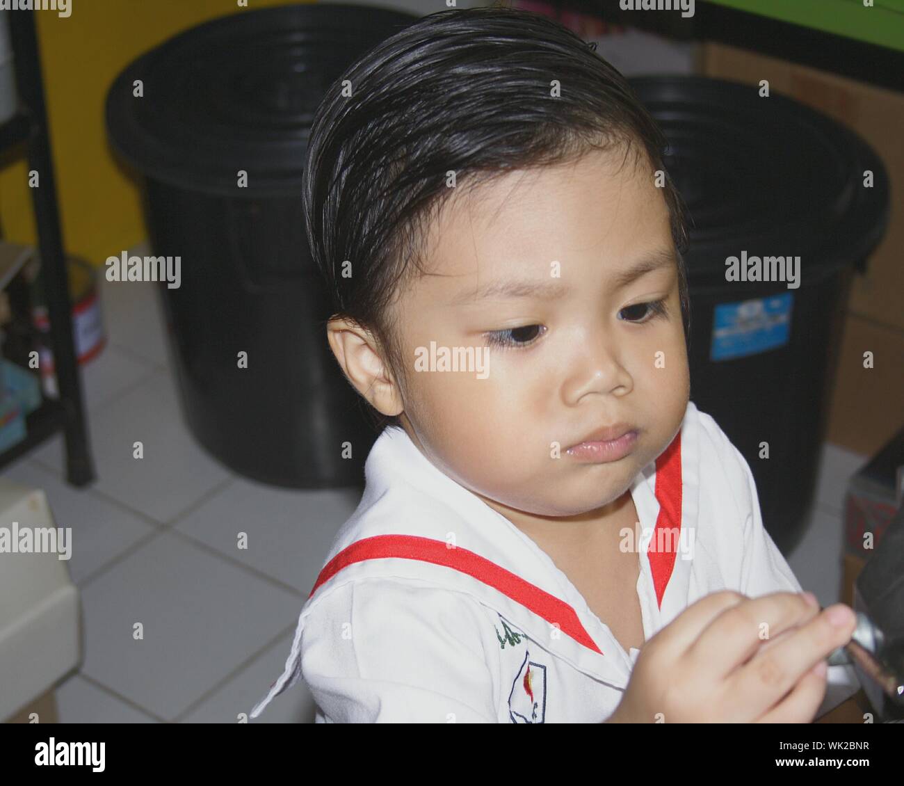 Cute school boy hi-res stock photography and images - Alamy