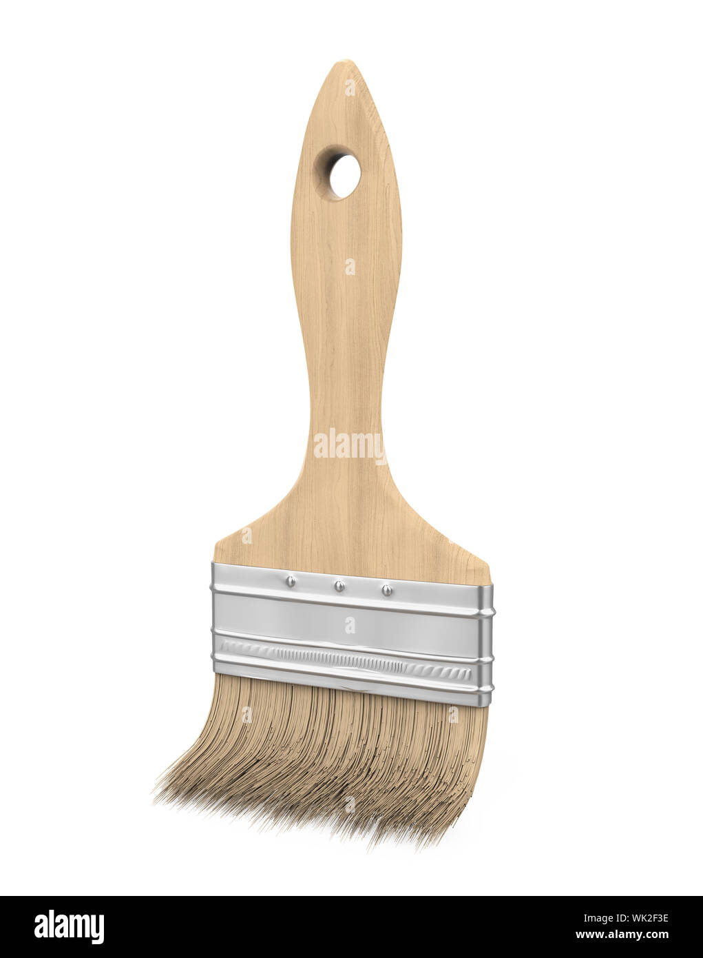 Paint Brush Isolated Stock Photo - Alamy