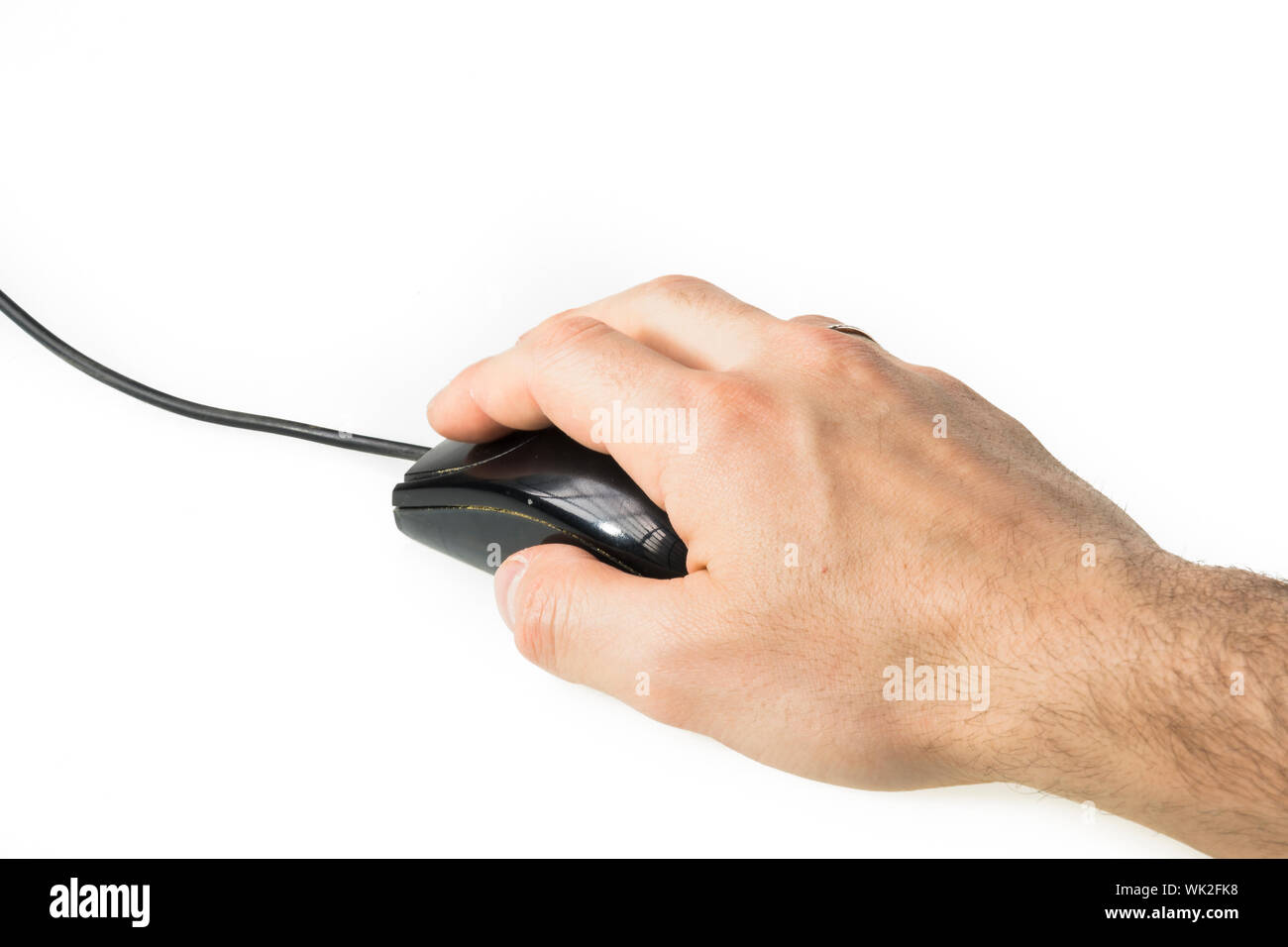 Hand Holding Wireless Mouse High Resolution Stock Photography and ...