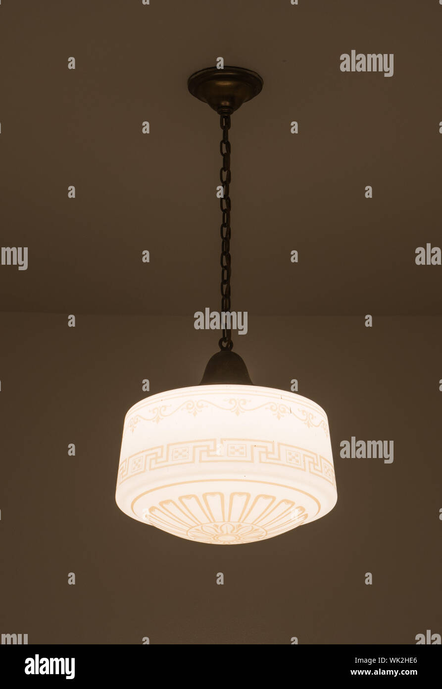 Interior light fixture. U.S. Courthouse, El Paso, Texas Stock Photo - Alamy