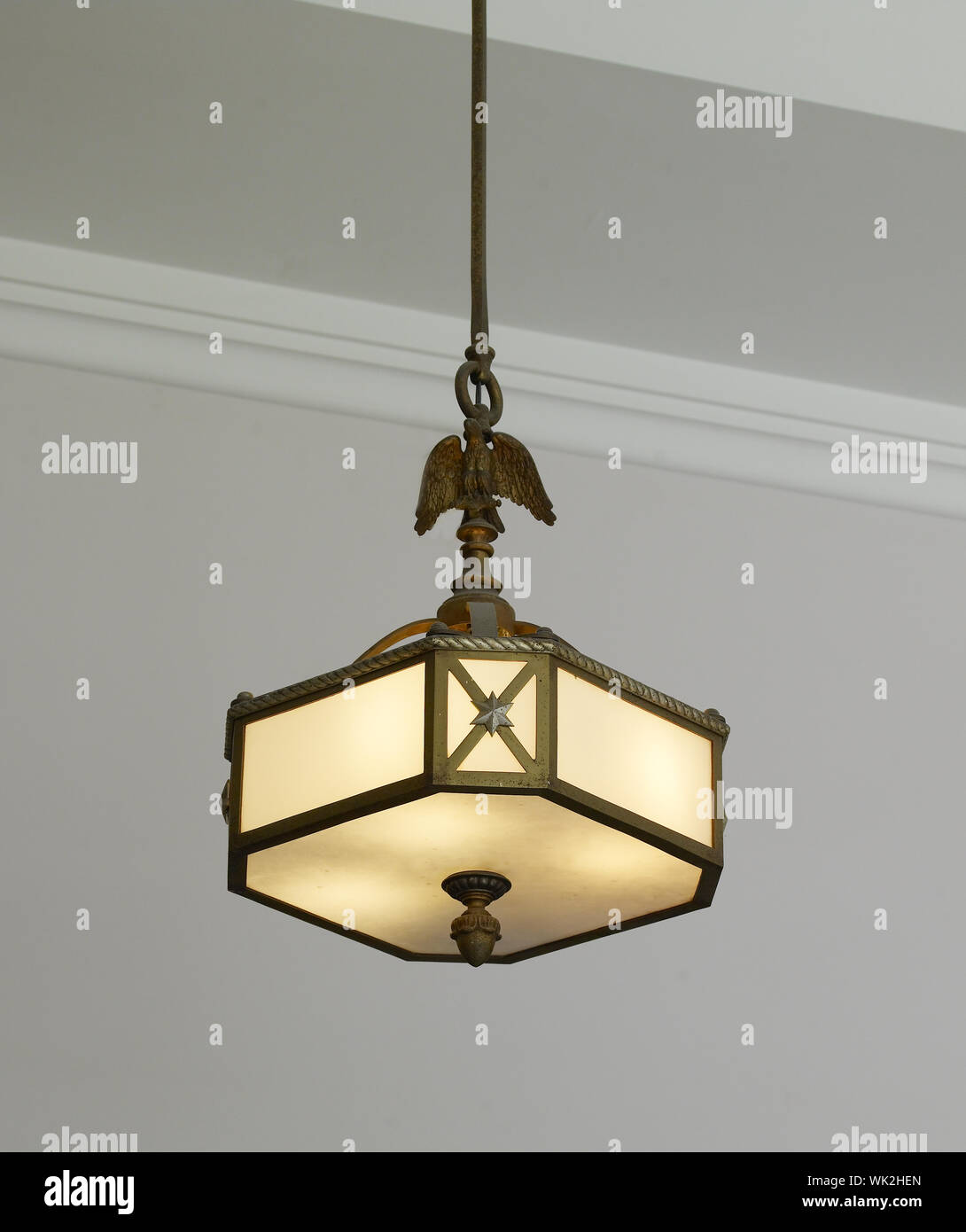 Interior lamp, John O. Pastore Federal Building, Providence, Rhode ...