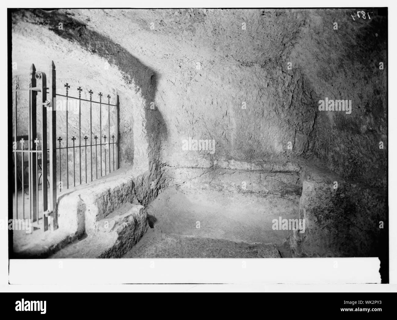 Interior of Garden Tomb, close-up Stock Photo - Alamy