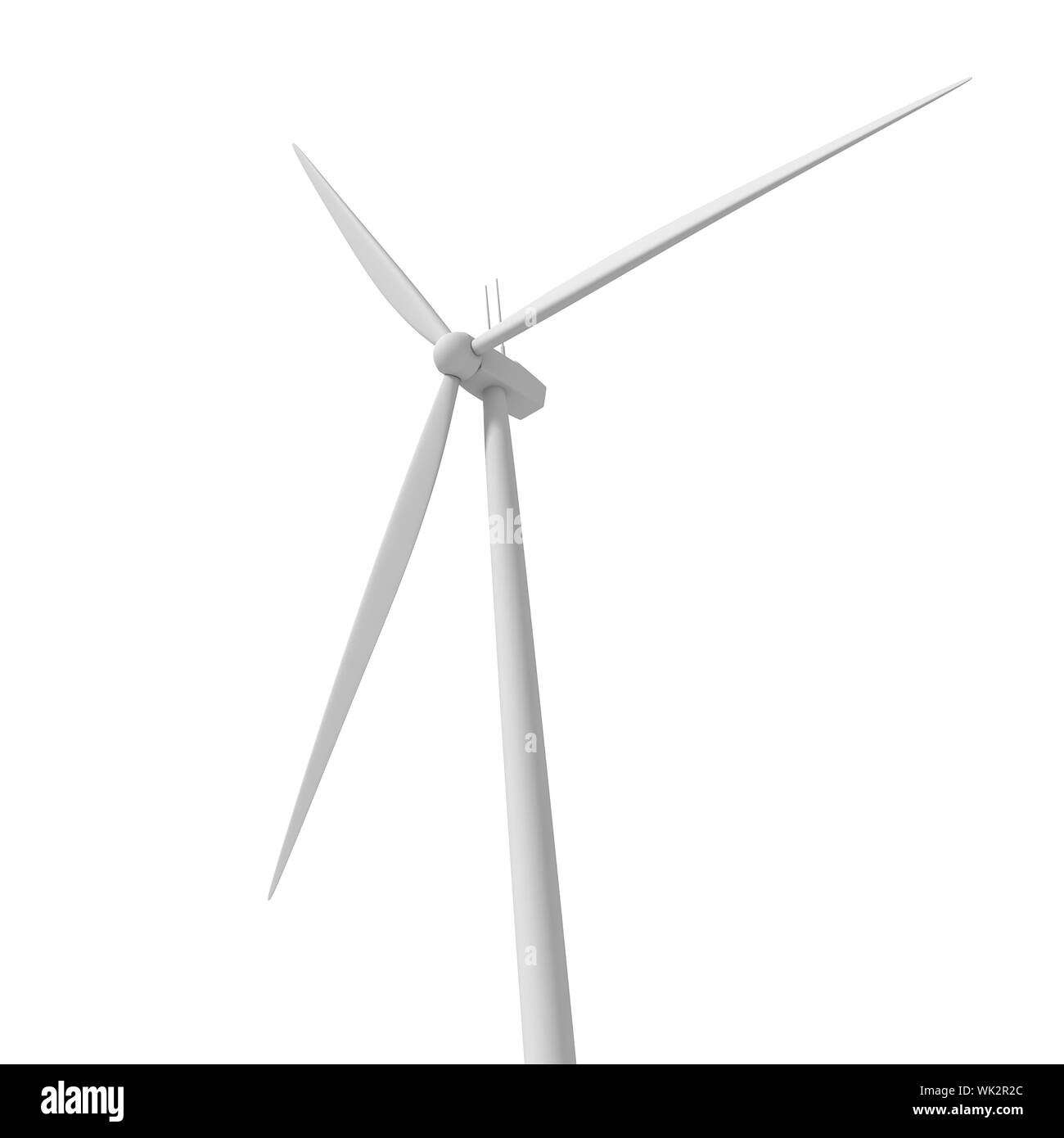 An image of a windmill isolated on white Stock Photo - Alamy