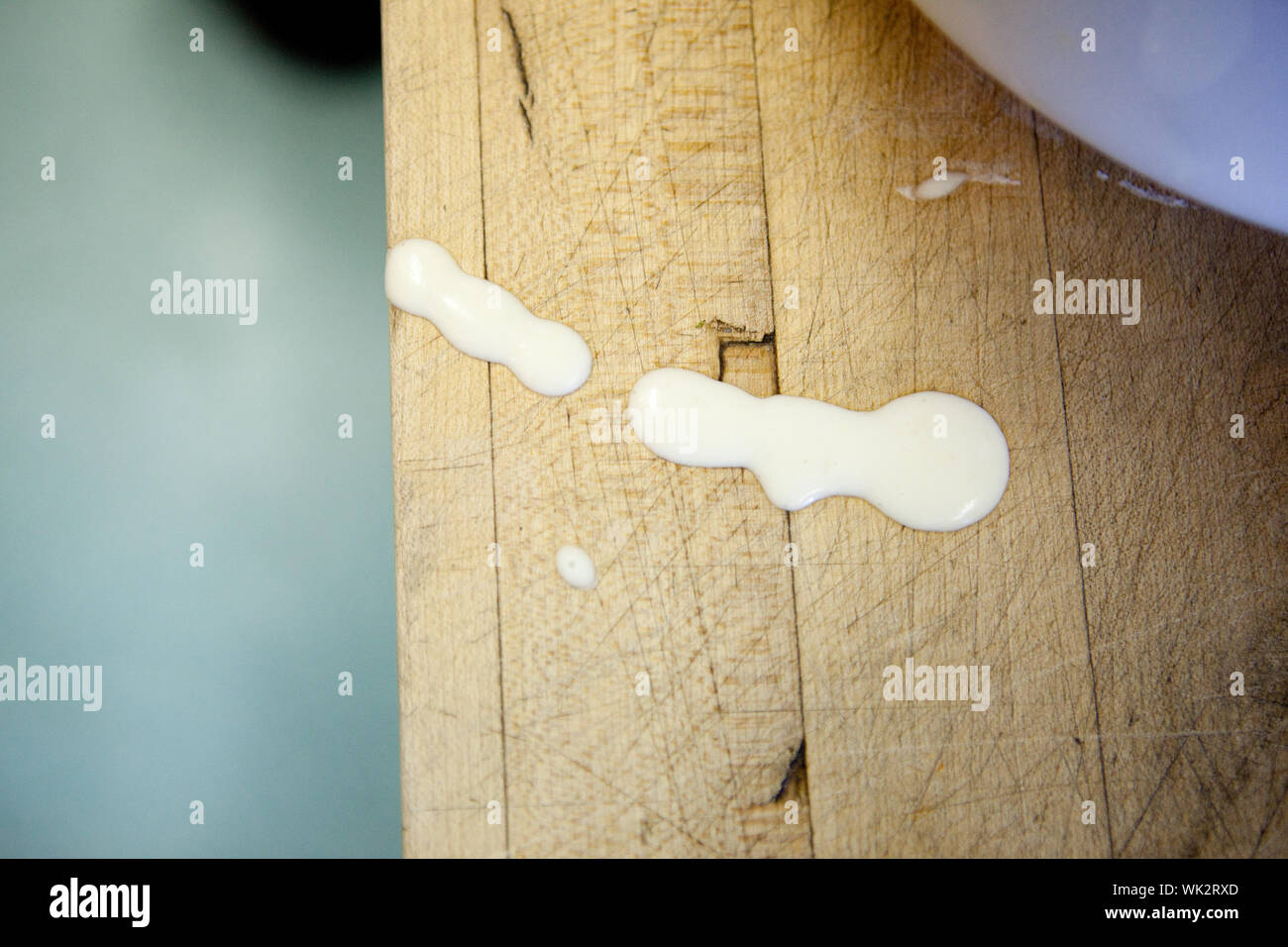 Spilled liquid on counter hi-res stock photography and images - Alamy