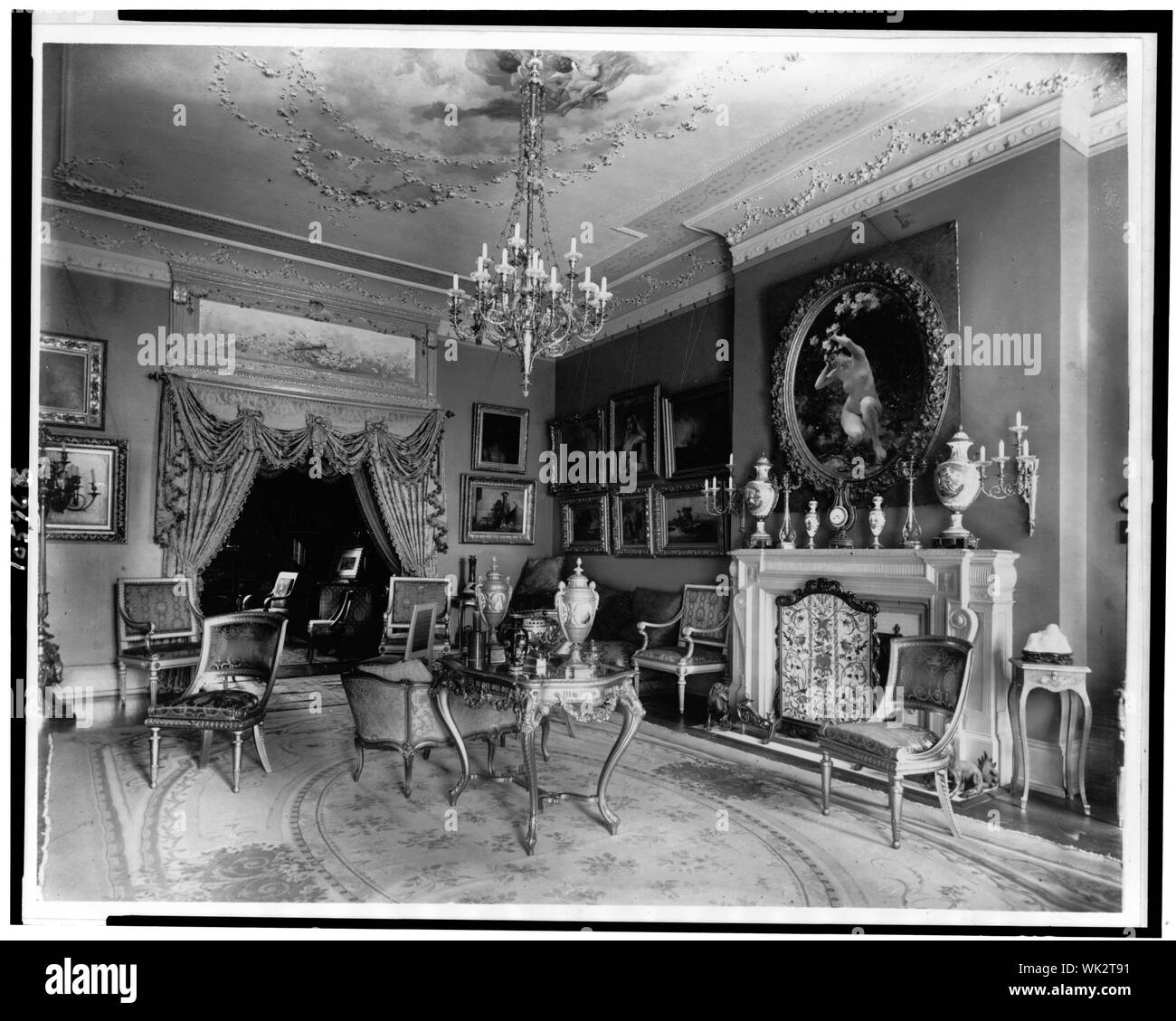 Interior of Mexican Embassy, Washington, D.C Stock Photo - Alamy