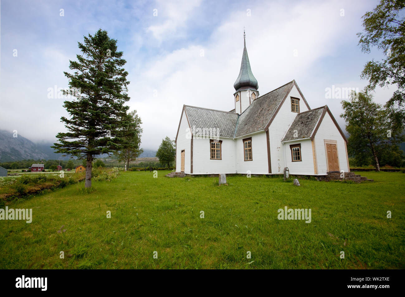 Old Church Norway Stock Photo - Alamy