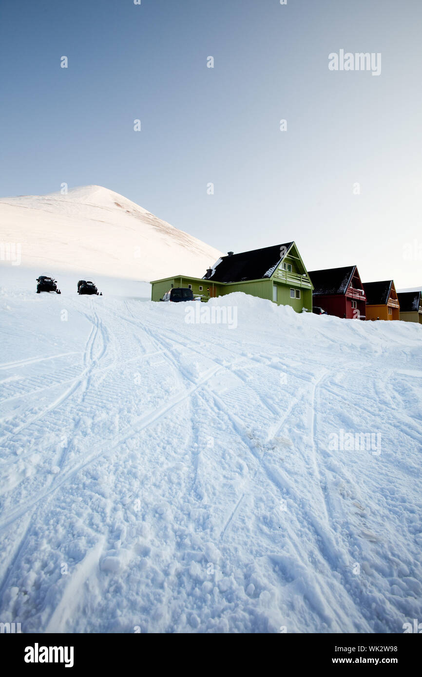 Norway svalbard longyearbyen svalbard church hi-res stock photography ...