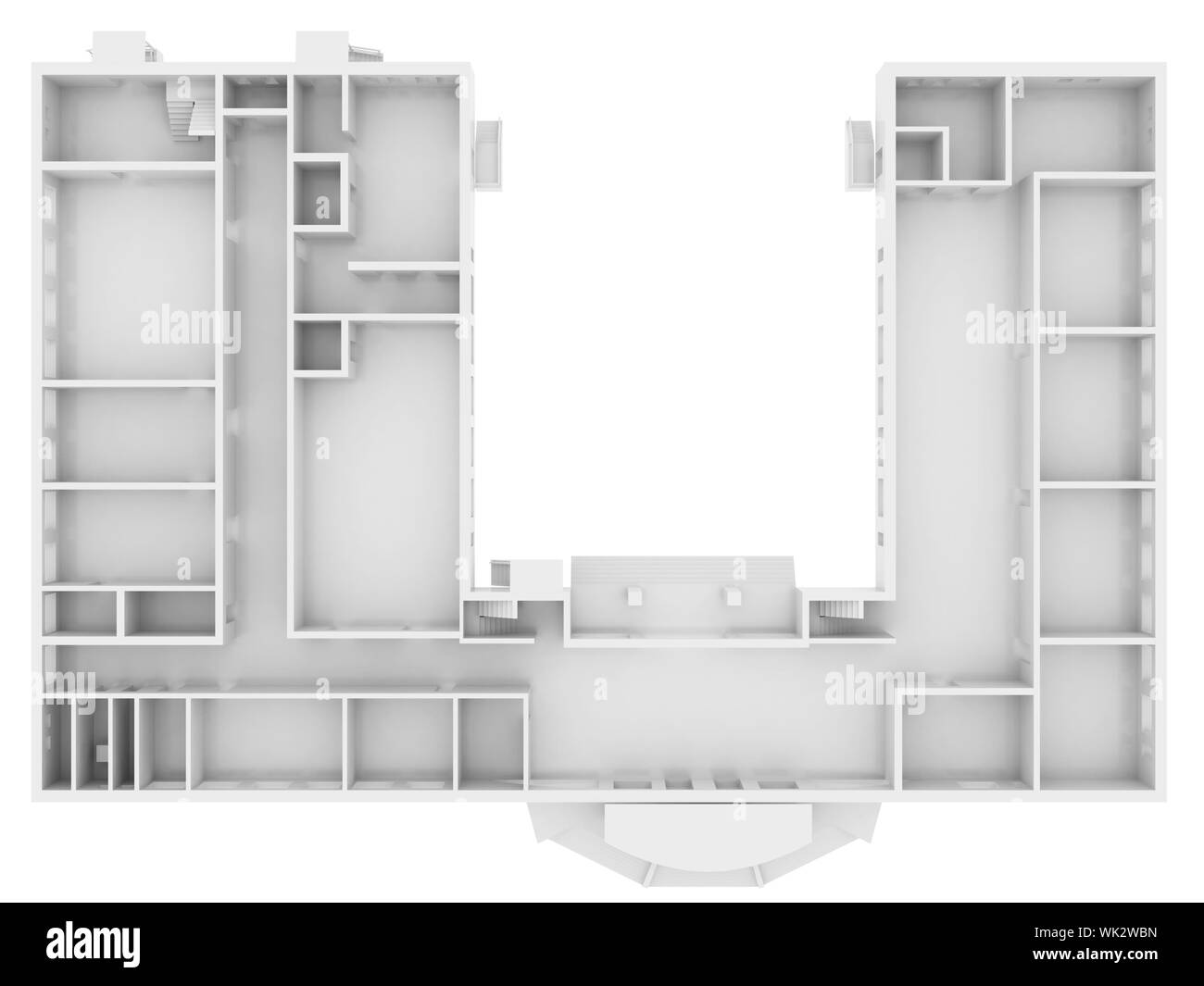 3d structure floorplan hi-res stock photography and images - Alamy