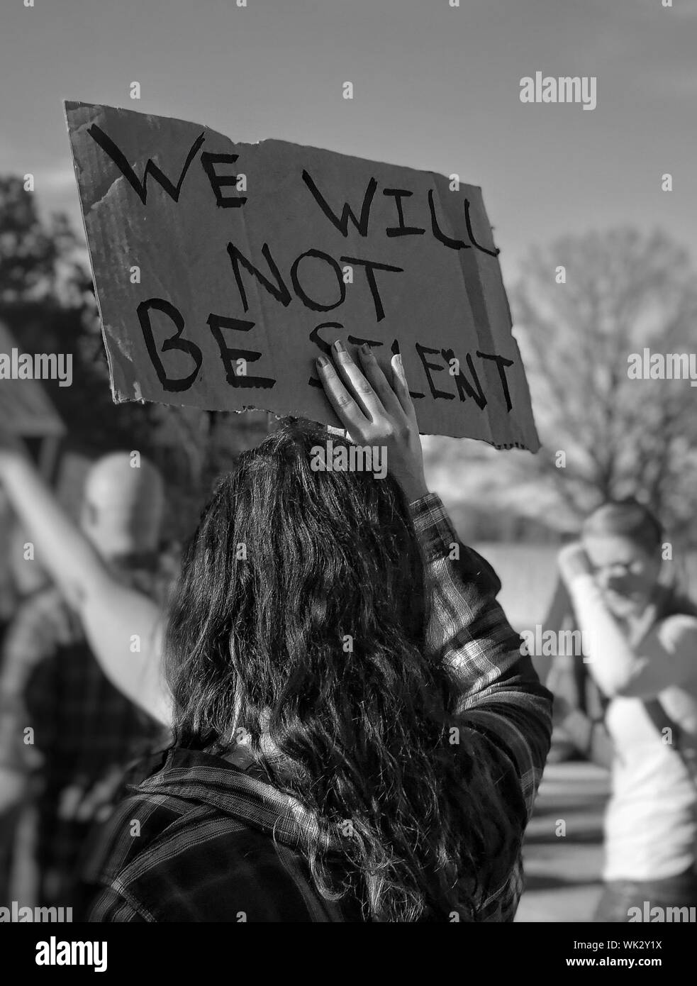 Female Protestor High Resolution Stock Photography and Images - Alamy