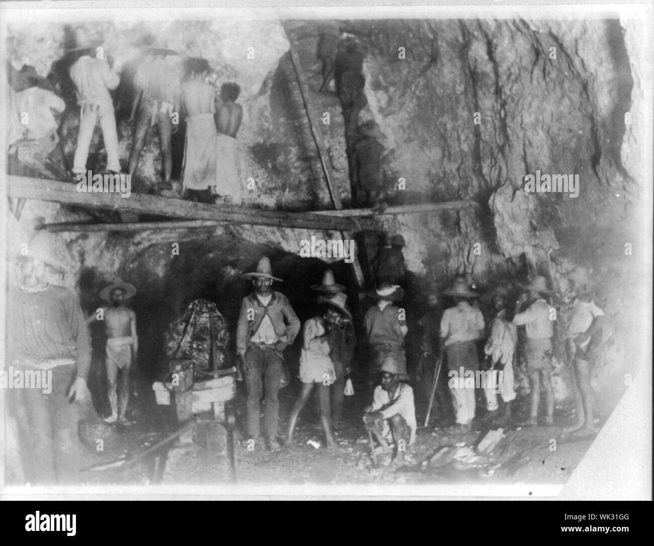 Silver mine in mexico Black and White Stock Photos & Images - Alamy