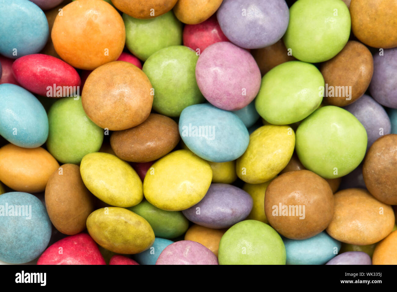 Chocolate pop colors, colored background Stock Photo - Alamy