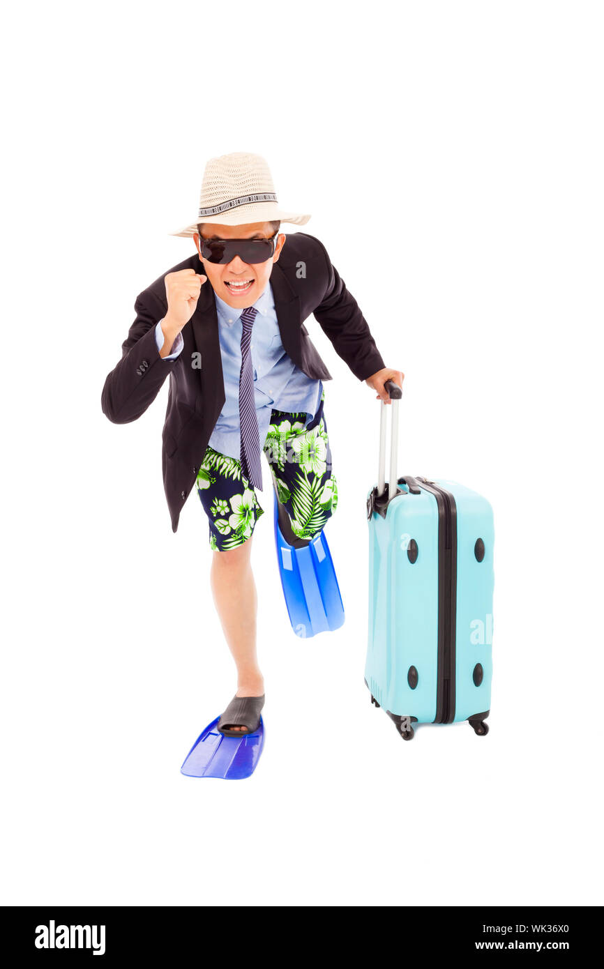 Walking man with a mask Cut Out Stock Images & Pictures - Alamy