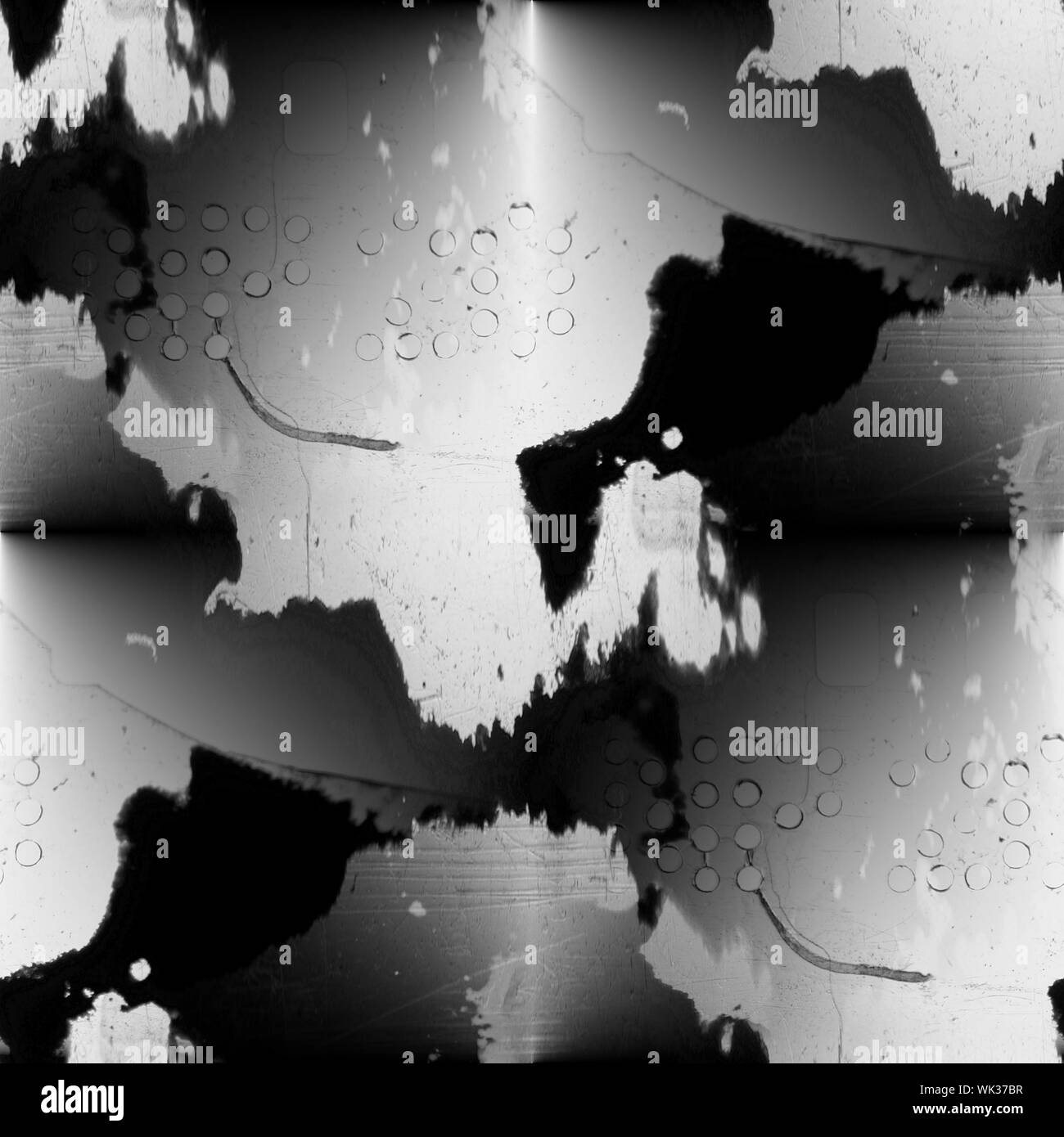 Vintage seamless black and white film negative background Stock Photo ...