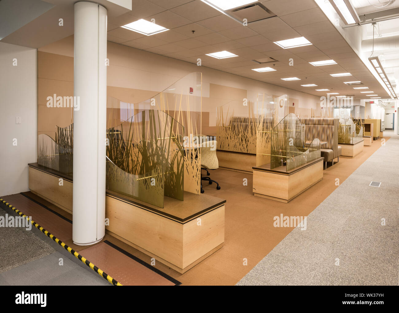 Interior office space, Sidney Yates Federal Building, Washington, D.C ...