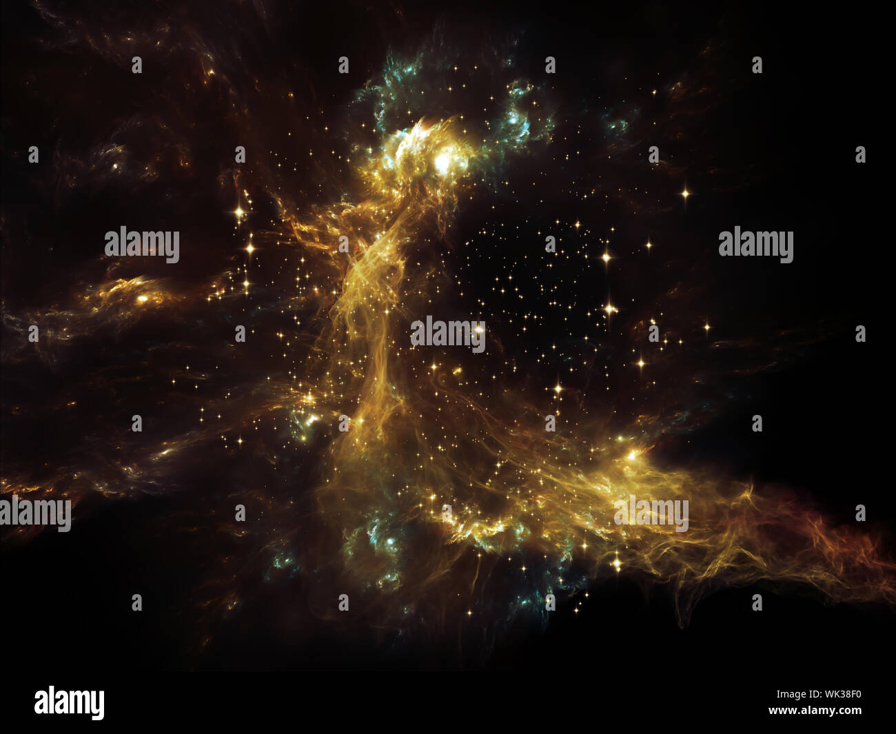 Universe Is Not Enough series. Artistic background made of fractal ...