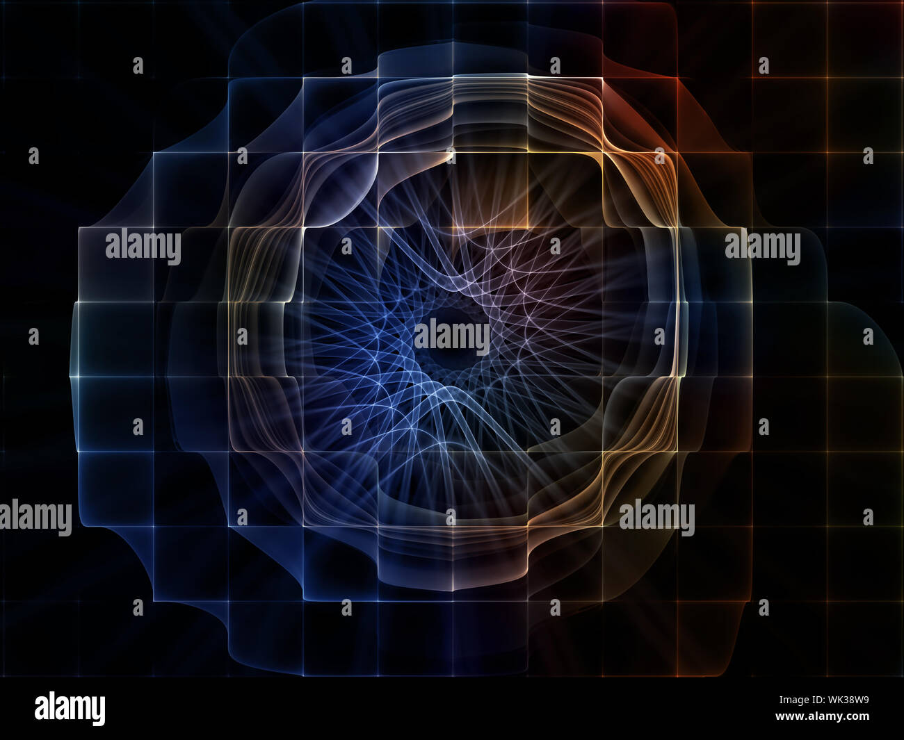 Geometry of Space series. Interplay of conceptual grids, curves and ...