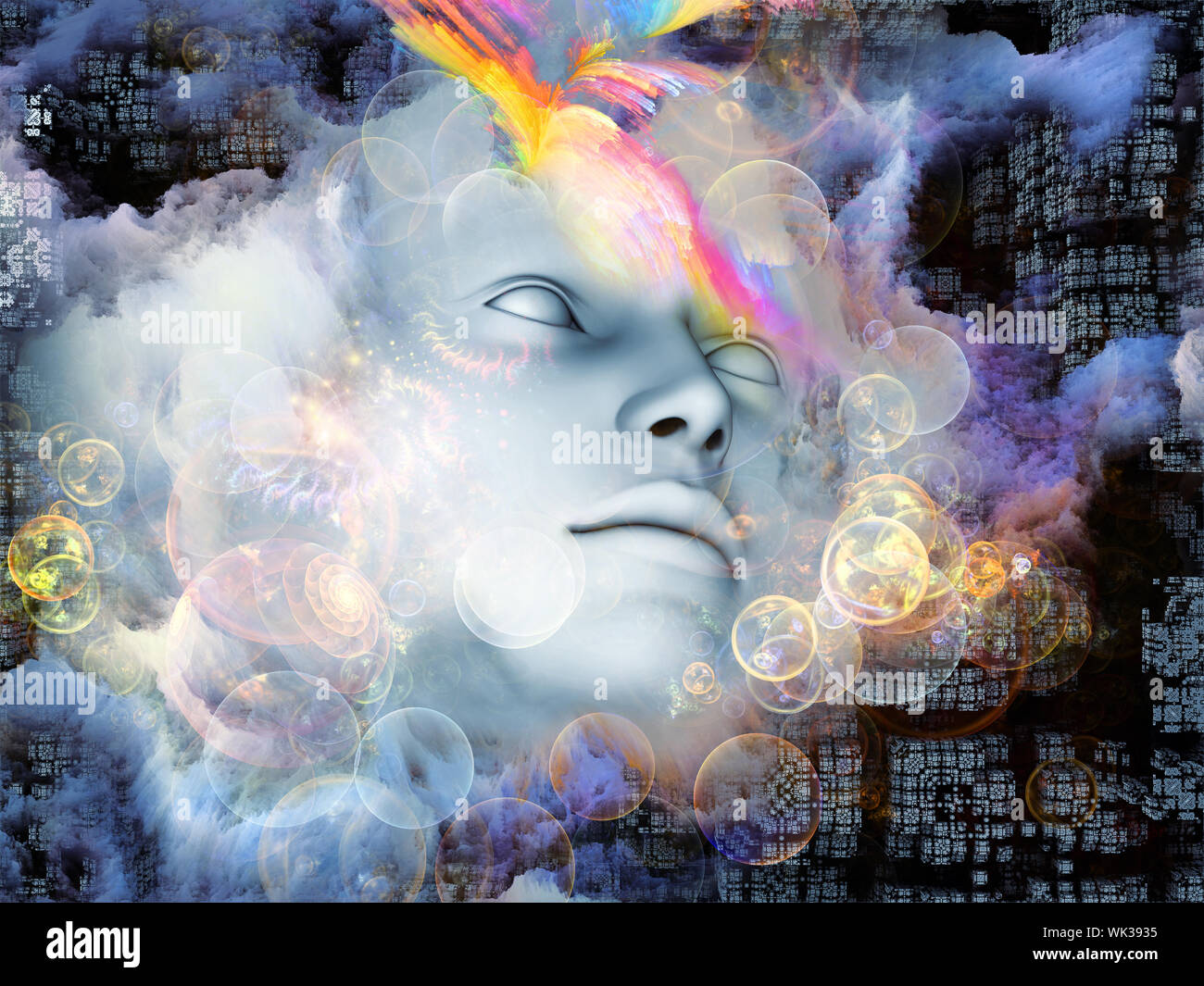 Beyond Human series. Interplay of human, fractal and natural forms on ...