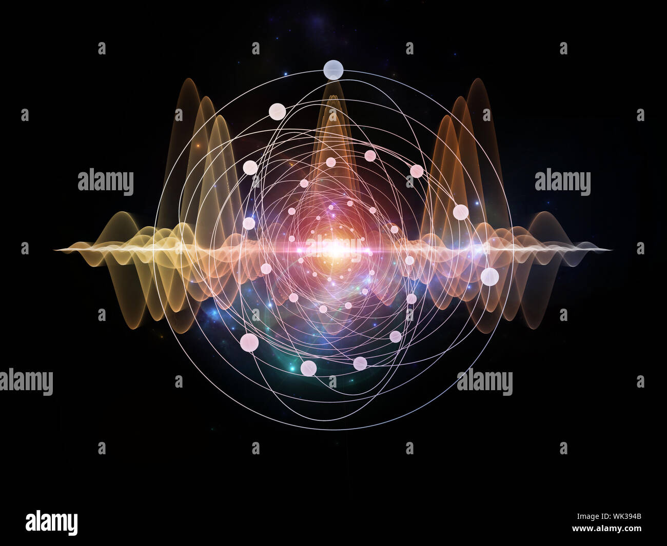 Atomic visualization hi-res stock photography and images - Alamy