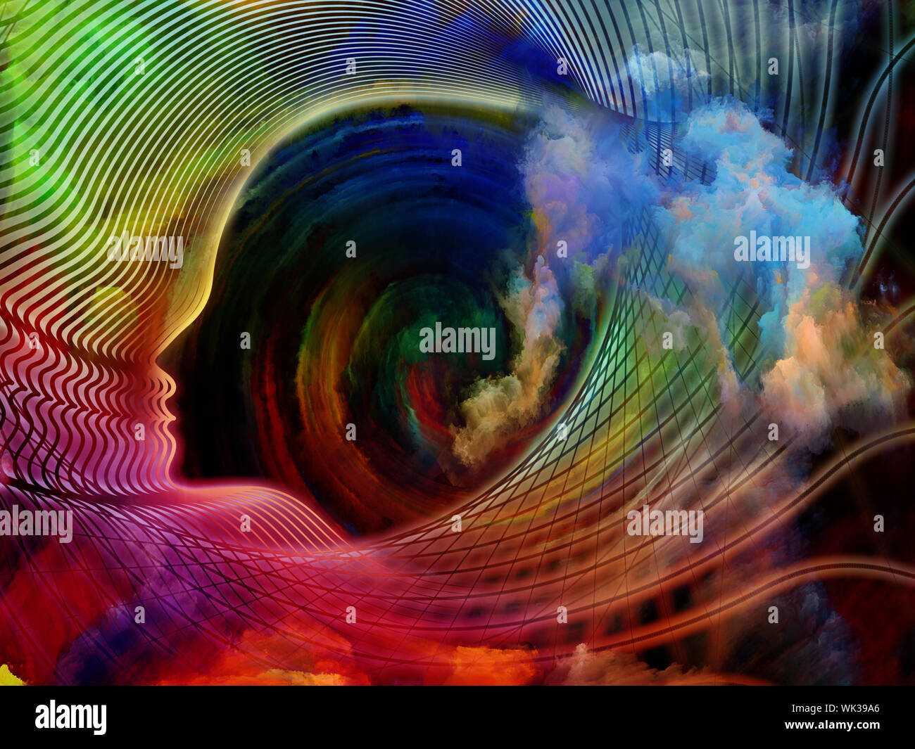 Internal Recurrence series. Interplay of human profile and fractal ...