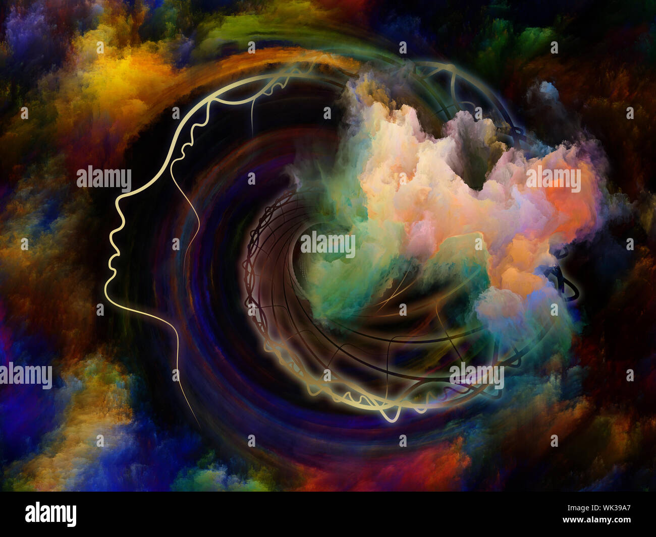 Internal Recurrence series. Interplay of human profile and fractal ...