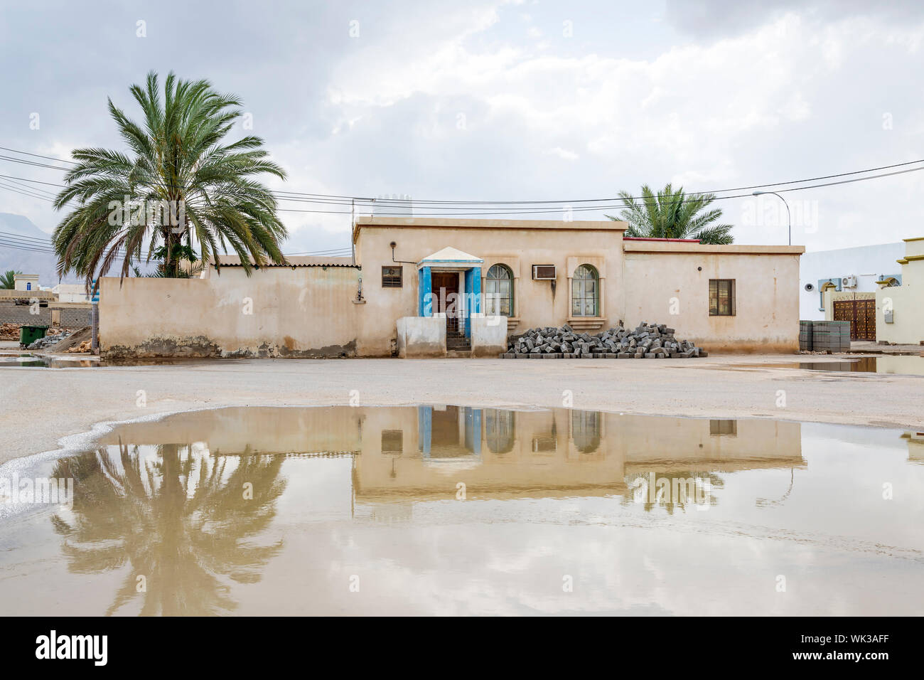 Image of a village in Oman Stock Photo - Alamy