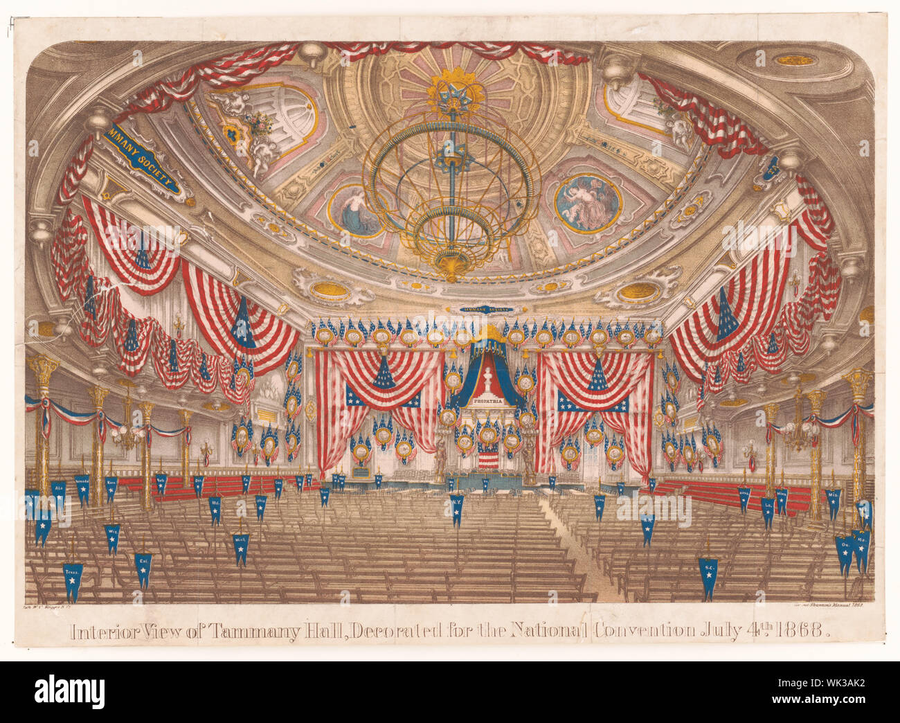 Interior tammany hall hi-res stock photography and images - Alamy