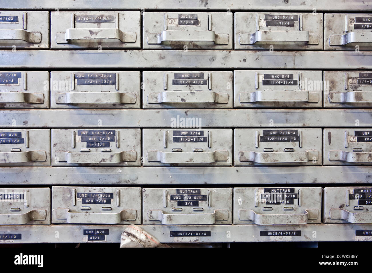 Worn Boxes in dirty environment Stock Photo - Alamy