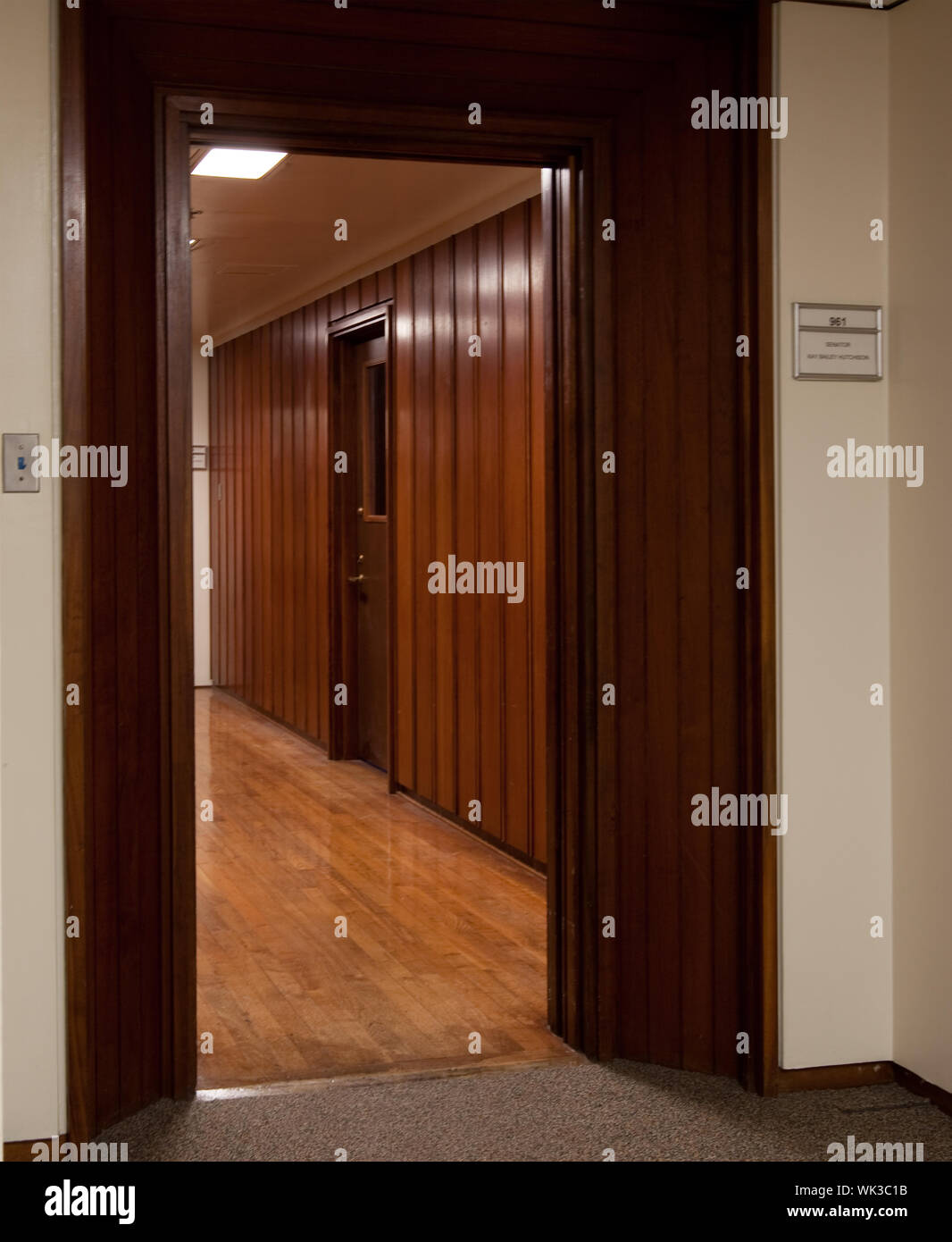 Interior view of the LBJ suite of offices, J.J. Pickle Federal Building ...