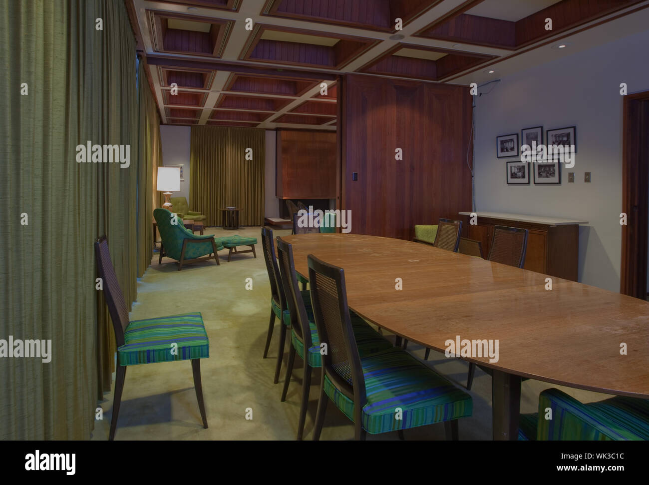 Interior view of the LBJ suite of offices, J.J. Pickle Federal Building ...