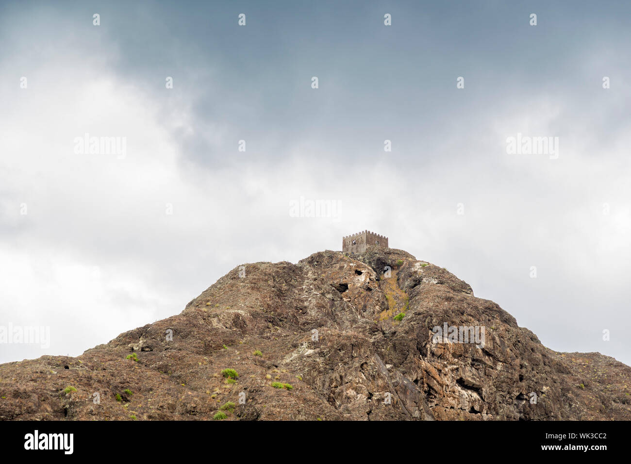 Picture of a historic tower in Muscat, Oman Stock Photo - Alamy