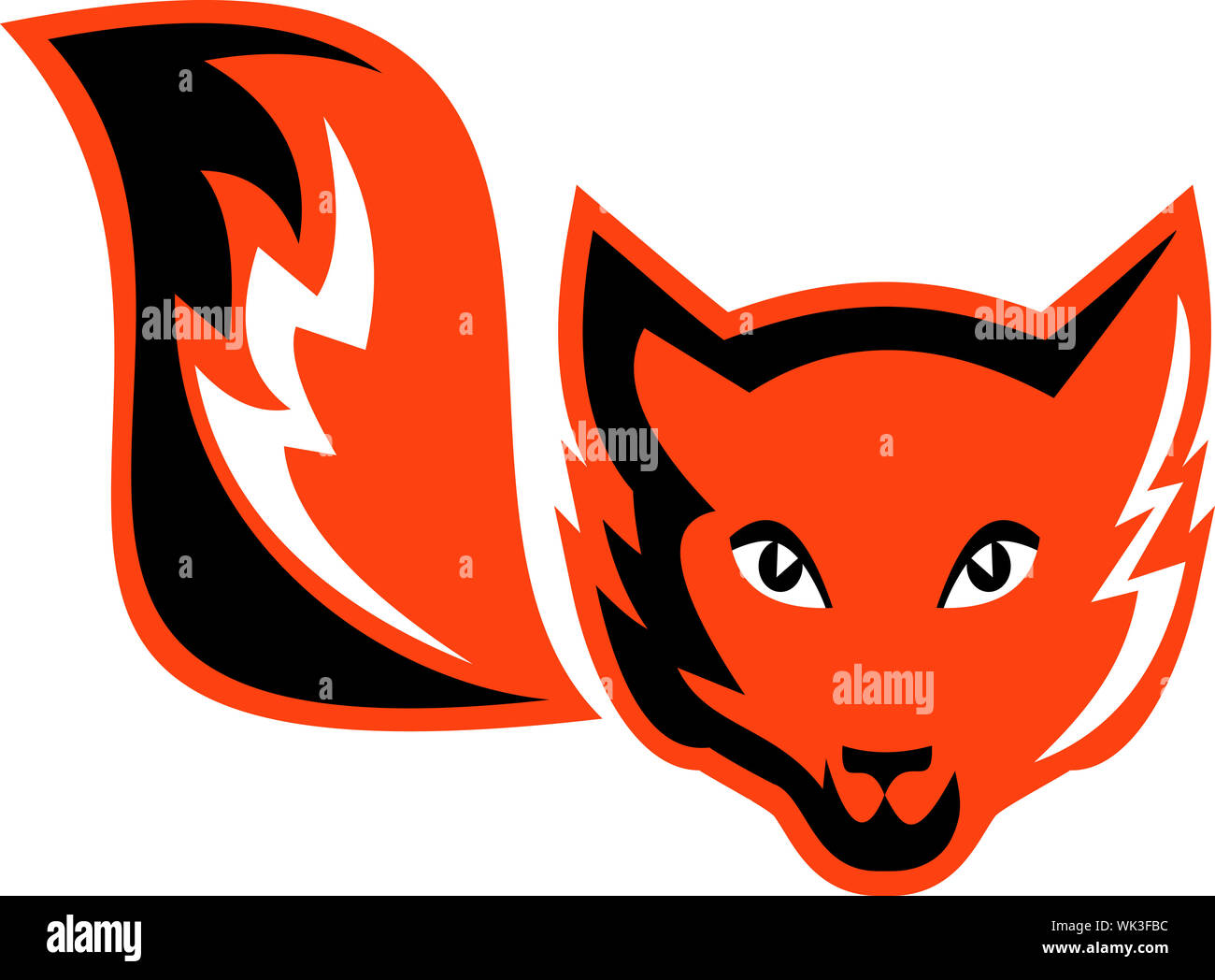 Red fox mascot hi-res stock photography and images - Alamy