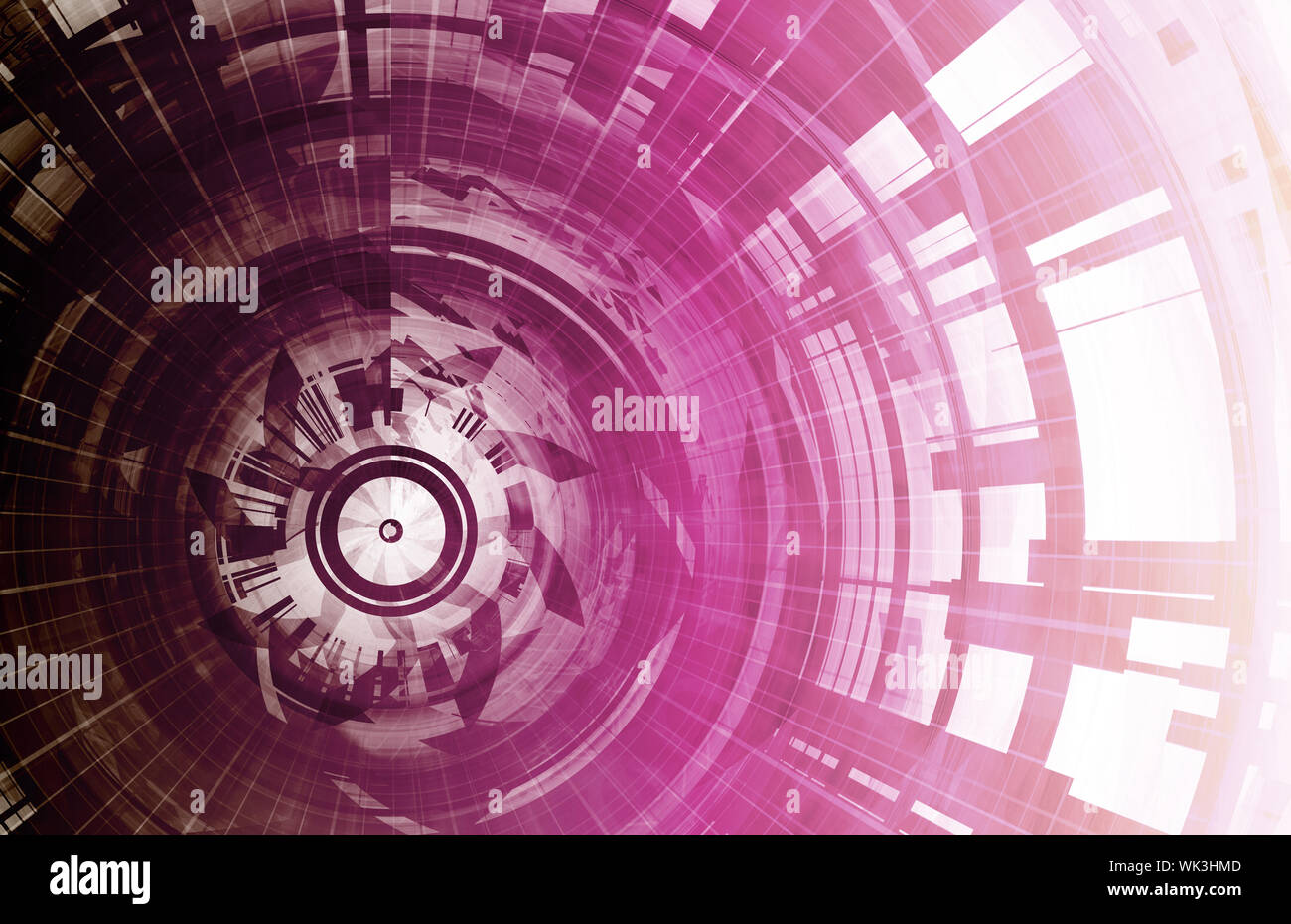 Science Fiction Futuristic Abstract As a Art Stock Photo - Alamy