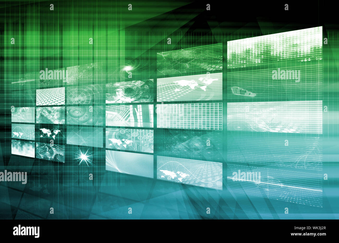 Multi screen projection hi-res stock photography and images - Alamy