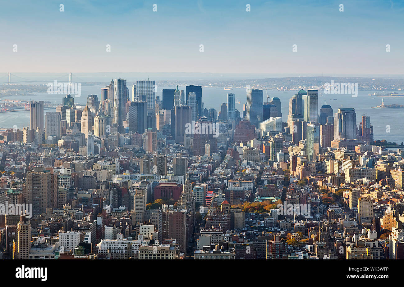 Midtown manhatten aerial hi-res stock photography and images - Alamy