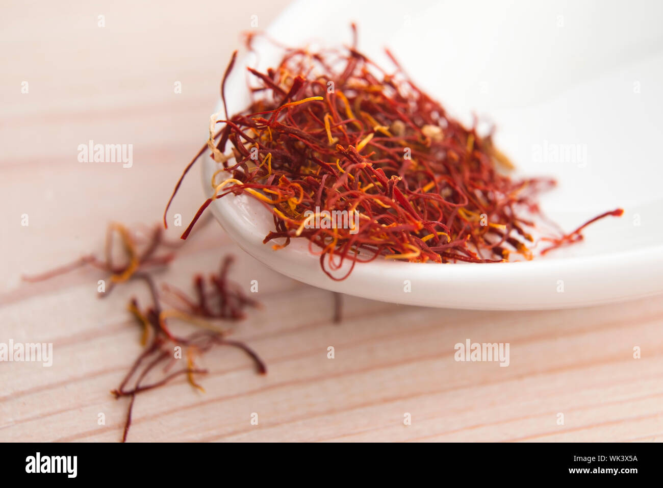 stigmas of saffron Stock Photo - Alamy