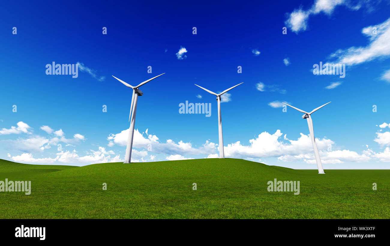 wind turbine fram Stock Photo - Alamy
