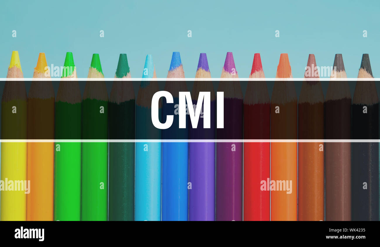 CMI concept with education and back to school concept. Creative ...