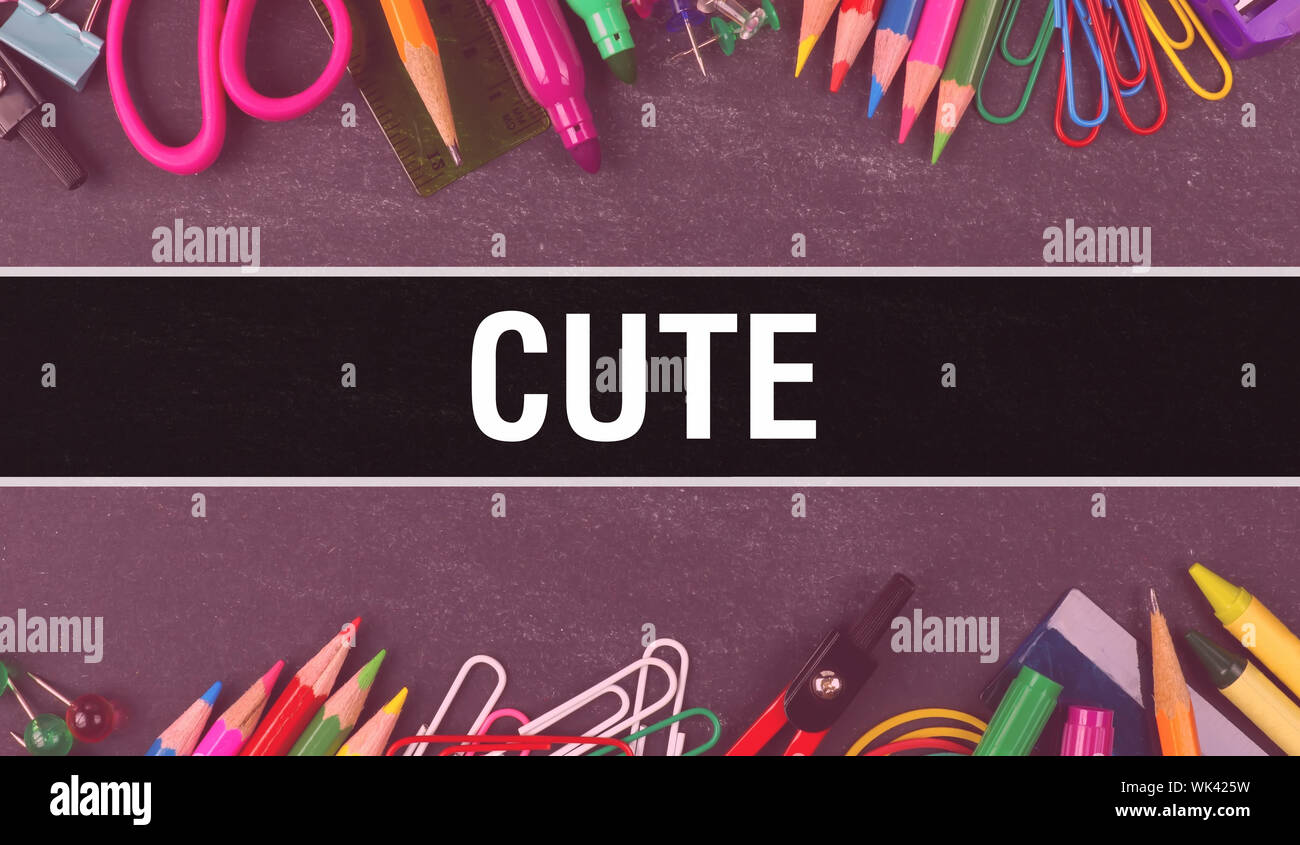 cute text written on Education background of Back to School concept ...