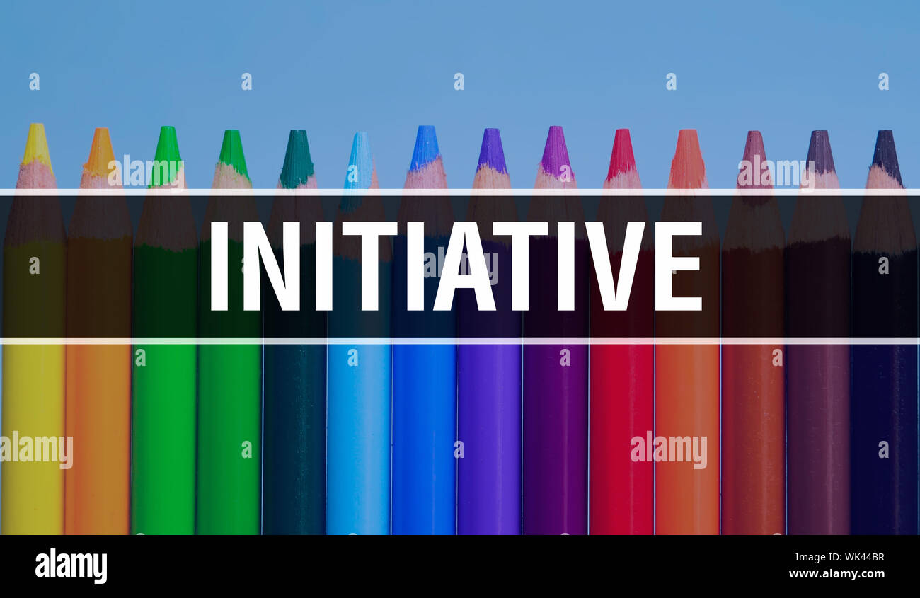Initiative concept with education and back to school concept. Creative ...