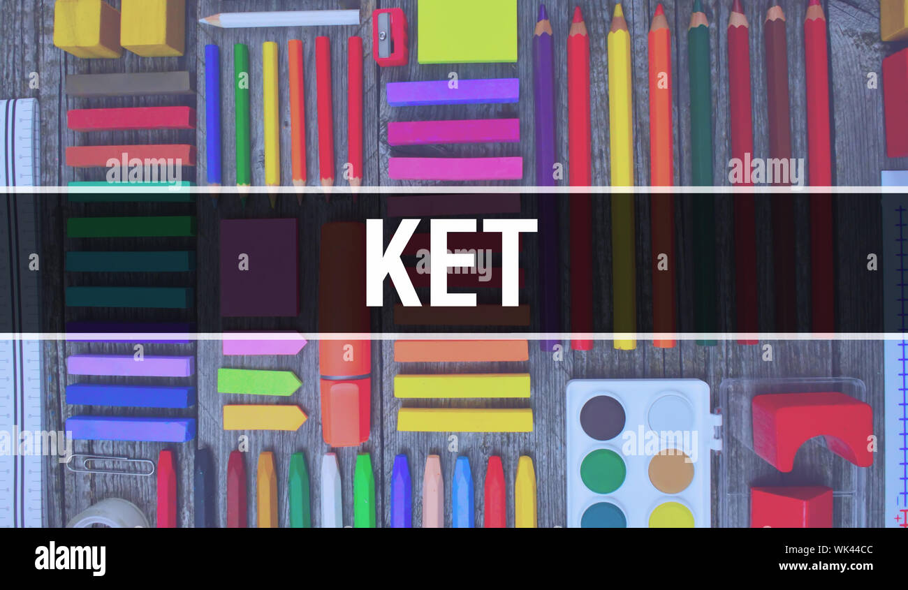 KET text with Back to school wallpaper. KET and School Education ...