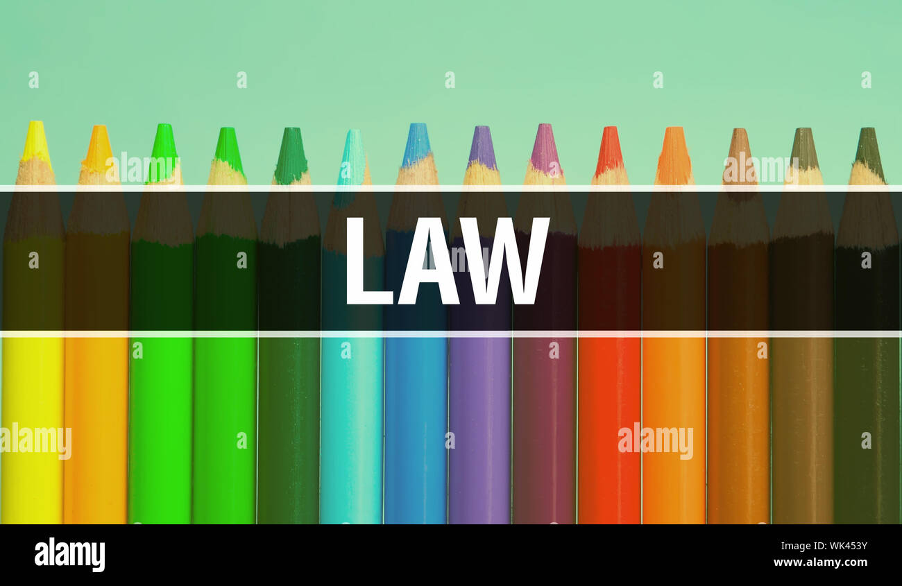Law concept with education and back to school concept. Creative ...