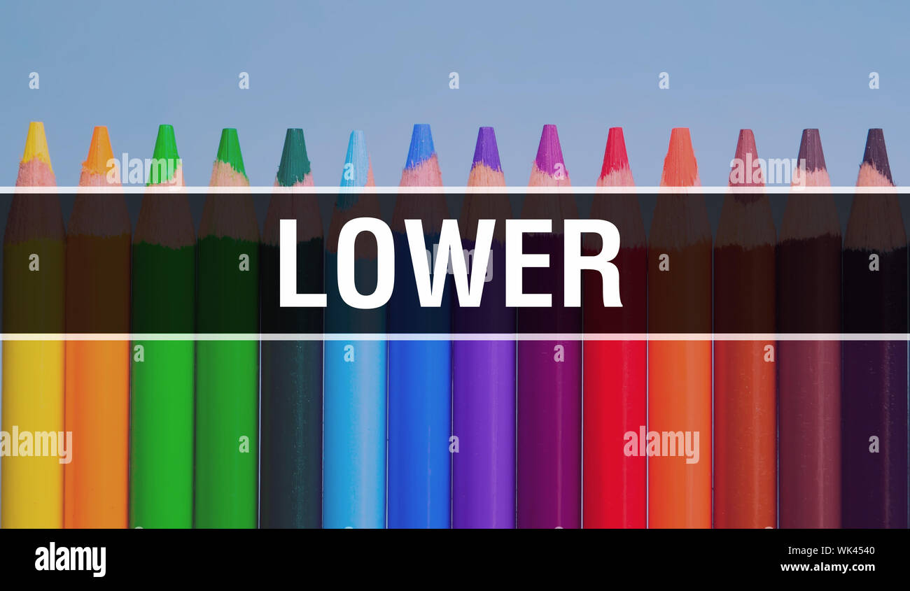 Lower concept with education and back to school concept. Creative ...